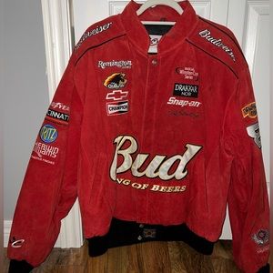Nascar | Jackets & Coats | Vintage Dale Earnhardt Jr Nascar Leather ...